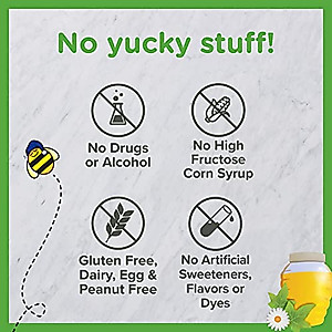 Zarbee's Kids Cough + Mucus Nighttime for Children 2-6 with Dark Honey, Ivy Leaf, Zinc & Elderberry, 1 Pediatrician Recommended, Drug & Alcohol-Free, Mixed Berry Flavor, 4FL Oz