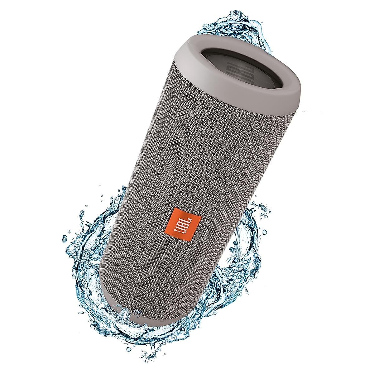 JBL JBLFLIP3GRAY Flip 3 Splashproof Portable Bluetooth Speaker, Gray