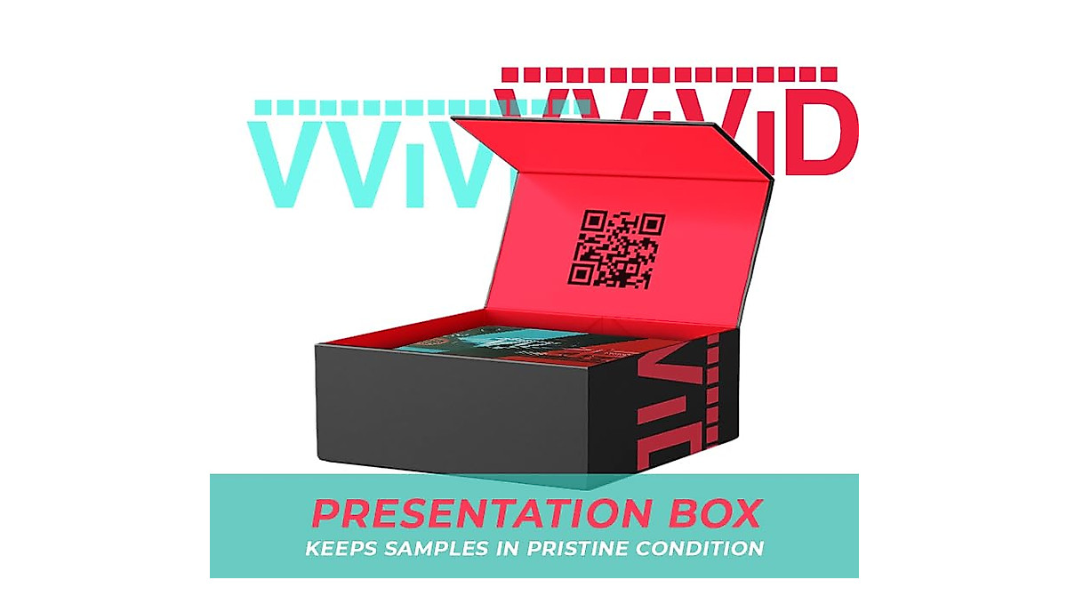 VViViD Vinyl Car Wrap Color Deck Sample Book - Perfect Color Reference