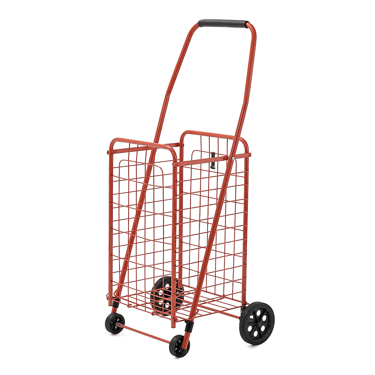 Folding Shopping Cart, 66 lbs Capacity