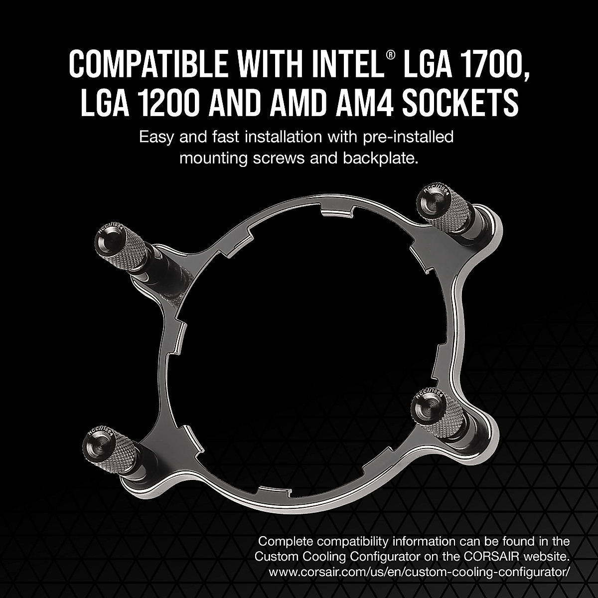 CORSAIR Hydro X Series XC7 RGB PRO CPU Water Block for Intel LGA 1700, 1200, 115X and AMD Socket AM4 (Copper Cold Plate, 110 MicroCooling Fins, 5V ARGB Motherboard Adapter Cable Included) White