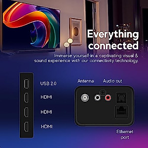 VIZIO 50-Inch V-Series Class 4K Ultra HD Smart LED TV with Voice Control + Free Wall Mount (No Stands) - V505M-K09 (Renewed)