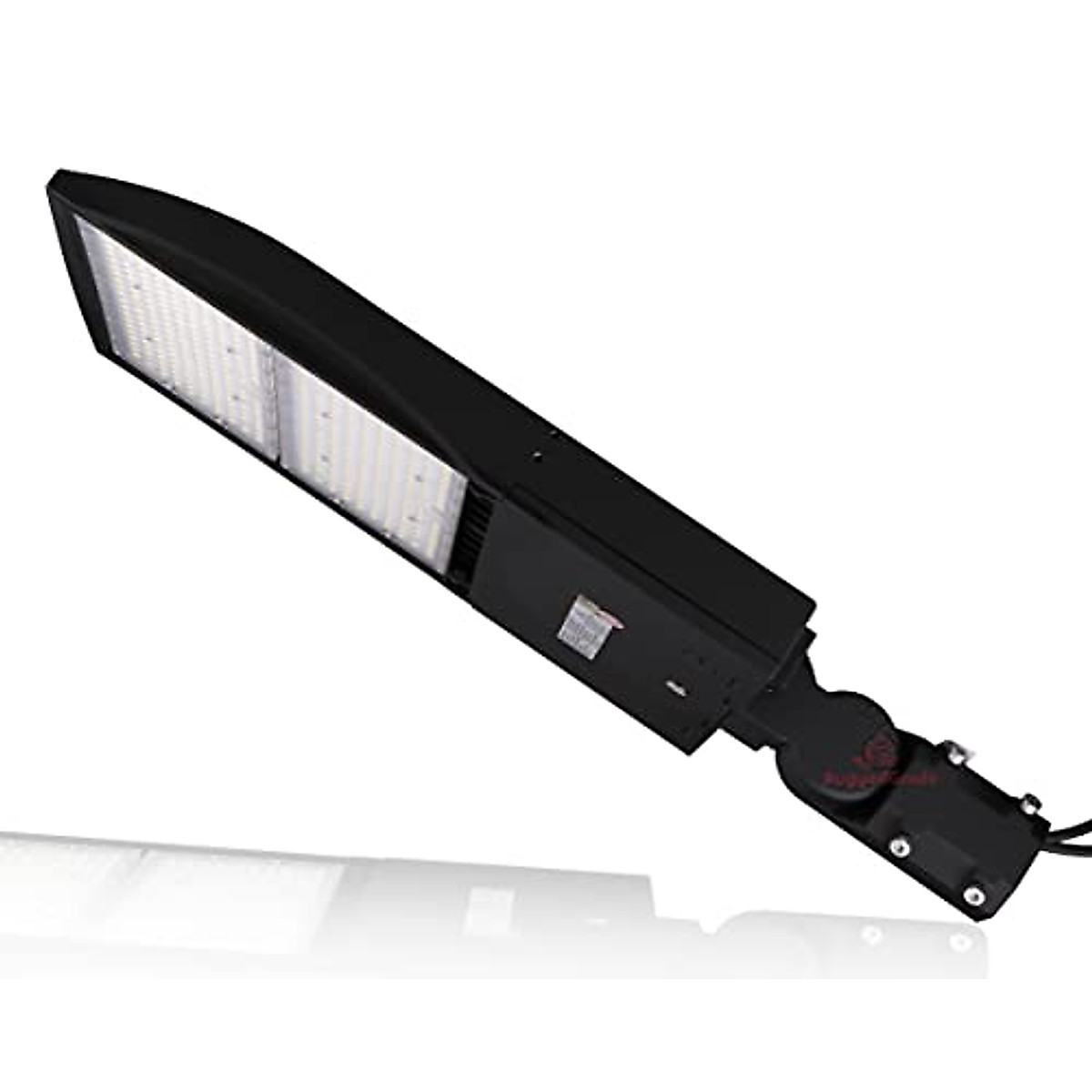 RuggedGrade 42,000 Lumen - 300 watt NextGen III LED Shoebox Lights - Dimmable - NO Photocell - Slip FIT Mount -10KV Surge