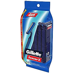 Gillette Sensor2 Disposable Razors 12 ea