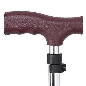 Crutches Crutches for Adults 2-in-1 Folding Walking Stick Seat, Travel Cane Chair, Lightweight, Three Legged Stick with Stool, for Elderly Crutches Ev