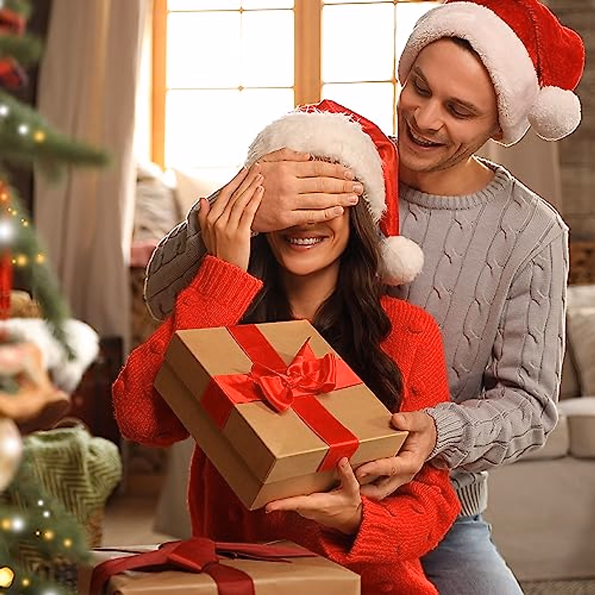 Quhora 5/8" x 100 Yards Satin Ribbon - Deep Blue Silk Ribbon with Spool - Ideal for Gift Wrapping, Floral Bouquets, Crafts, Wedding Party Decorations, Christmas and Sewing Projects