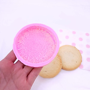 Shortcake round cookie silicone mold | Soap | Candle | Mold for Wax | Mold for Resin NC047