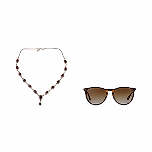 NOVICA Artisan Handmade Garnet Ynecklace .925 Sterling Silver Artistmade Jewelry Red India Birthstone 'Halo of Beauty'