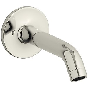 Kohler Purist(R) Wall-Mount Non-Diverter Bath Spout, 35 Degrees, Vibrant Polished Nickel, .5