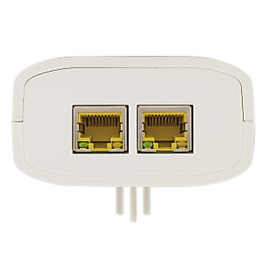 NexusLink G.hn Wave 2 Powerline Adapter, Gaming-Optimized, 2 Gigabit Ports, Supports 802.3at, PoE 30W Budget, Phy Up to 2000 Mbps, Single Device (GPL-2000PoE)