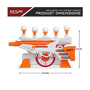 Majik Hover Target Shoot Game, White