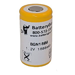 BatteryGuy 745800 Replacement 1.2V 1800mAh Nickel Cadmium Battery Brand Equivalent (Rechargeable)