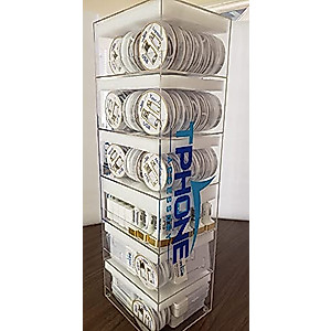 Wholesale Cell Phone Accessories Display Includes 102 Items Retail Value $599