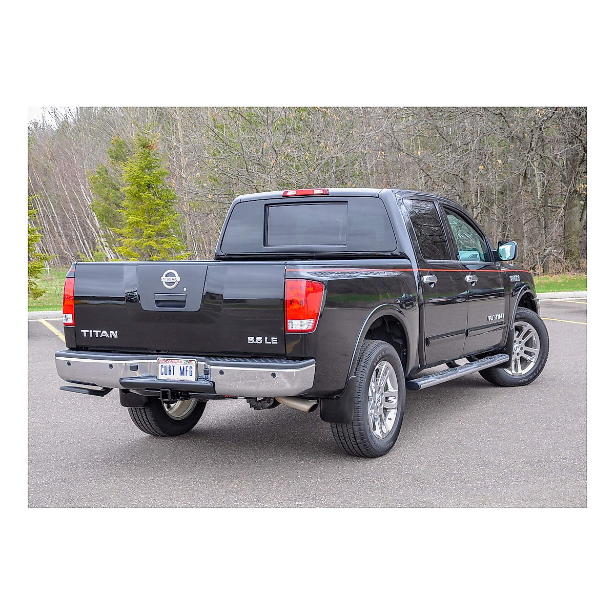 CURT 13199 Class 3 Trailer Hitch, 2-Inch Receiver, Fits Select Nissan Titan