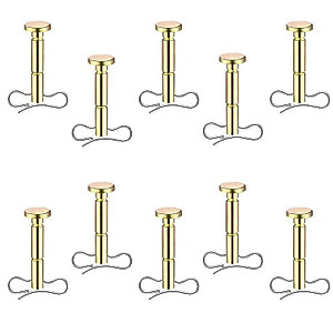 738-04124A Shear Pins and 714-04040 Cotter Pins for Troy Bilt Snowblower, Compatible with MTD Craftsman Snowblowers, Replacement .25" x 1.5" 738-04124, for Cub Cadet 828WE, 928SWE, 930SWE etc, 10 pcs.