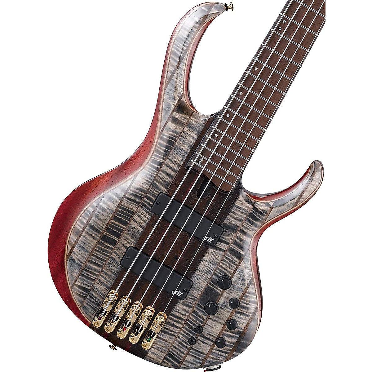 Ibanez Premium BTB1935 Bass Guitar - Black Ice Low Gloss