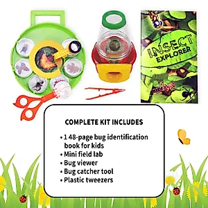 SpiceBox Children's STEM Kits Science Lab Insect Explorer Age Range 8+, Multicolor (10588)