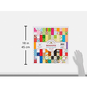 DOODLEBUG 5719 Value Kit Cardstock 12"X12", 50 Sheets