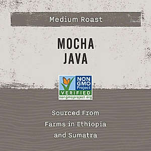 Allegro Coffee Mocha Java Whole Bean Coffee, 12 oz