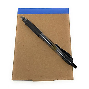 20 Bulk Fold Over Notepad Notebook Assortment - Made from 80% Post Consumer Recycled Paper …