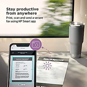 HP Laserjet MFP M234dwe Wireless Black and White All-in-One Laser Printer Print Scan Copy, Auto 2-Sided Printing, 30 ppm - WULIC Printer Cable