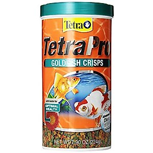 Tetra 77077 TetraPRO Goldfish Crisps for Fishes, 7.9 Ounce