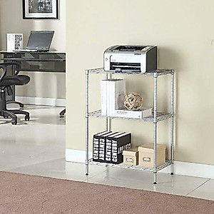 Datianxia 3 Layers Kitchen Shelves Unit Adjustable Unit Garage Storage Organizer Home