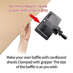 Paint Shield Holder Cardboard Spray Shield