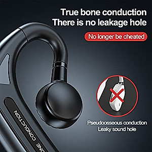 Bon-e Conduction Headphones,Open Ear Headphones Sports Wireless Earphones, Bluetooth Headphones with Built-in Mic,for Running Cycling Workouts Bluetooth 5.0 & Built-in Microphone
