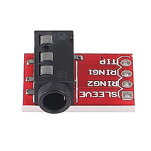 AITRIP 10PCS TRRS 3.5mm Jack Breakout Headphone Video Audio MP3 Jack Audio Jack Breakout Headphone Video for Arduino