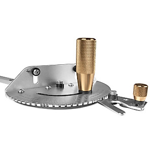 WEN Steel and Brass Premium Miter Gauge, 27 Angle Stops for Table Saws, Router Tables, Band Saws, and Woodworking Tools (WA1401)