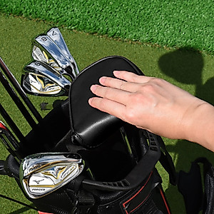 BIG TEETH Mallet Putter Cover Black, Putter Cover Mallet Magnetic, Putter Headcover Mallet for Odyssey Center Shafted Mallet Putter