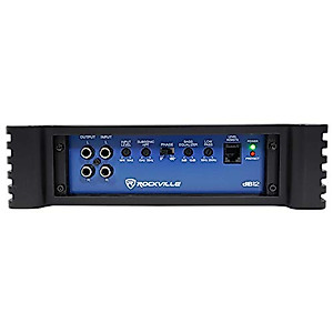 Rockville dB12 2000w Peak / 500w RMS Mono Car Amplifier + Amp Kit