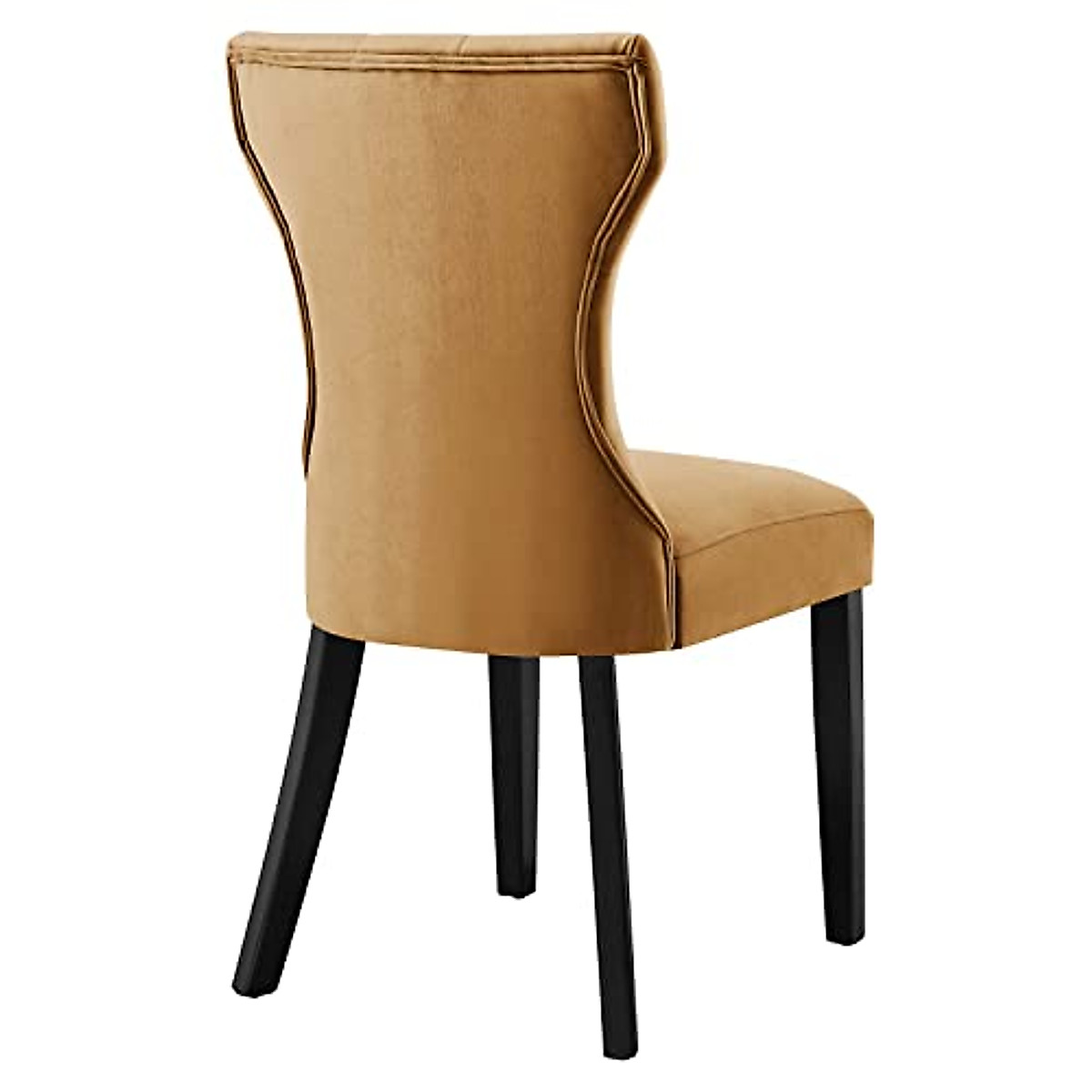 Modway Silhouette Dinning Chair, Cognac