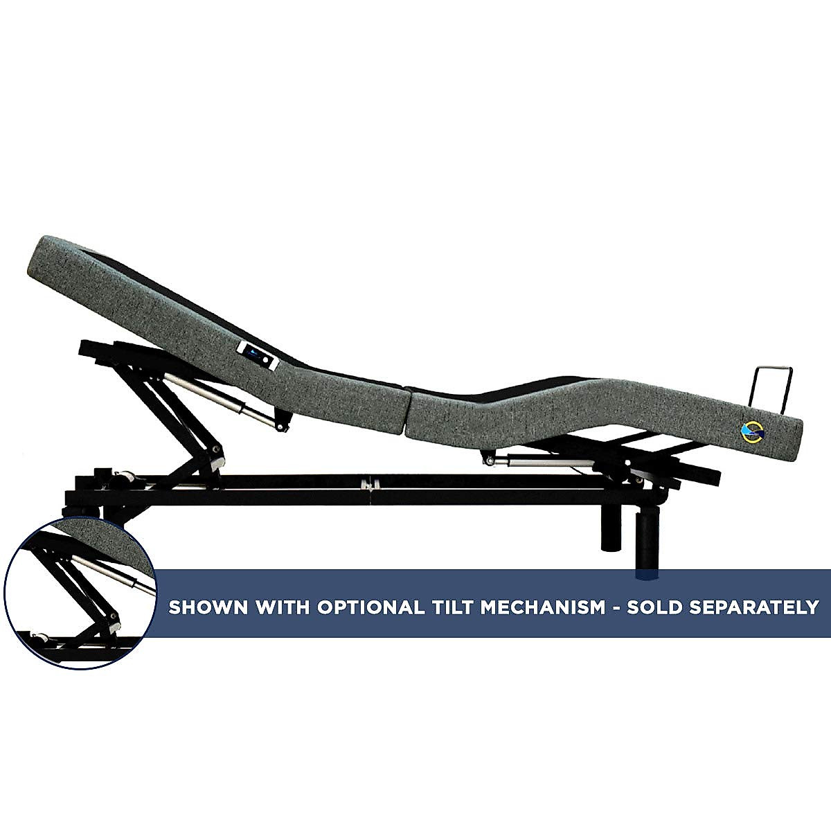 Glideaway Accord Adjustable Base - Split Queen