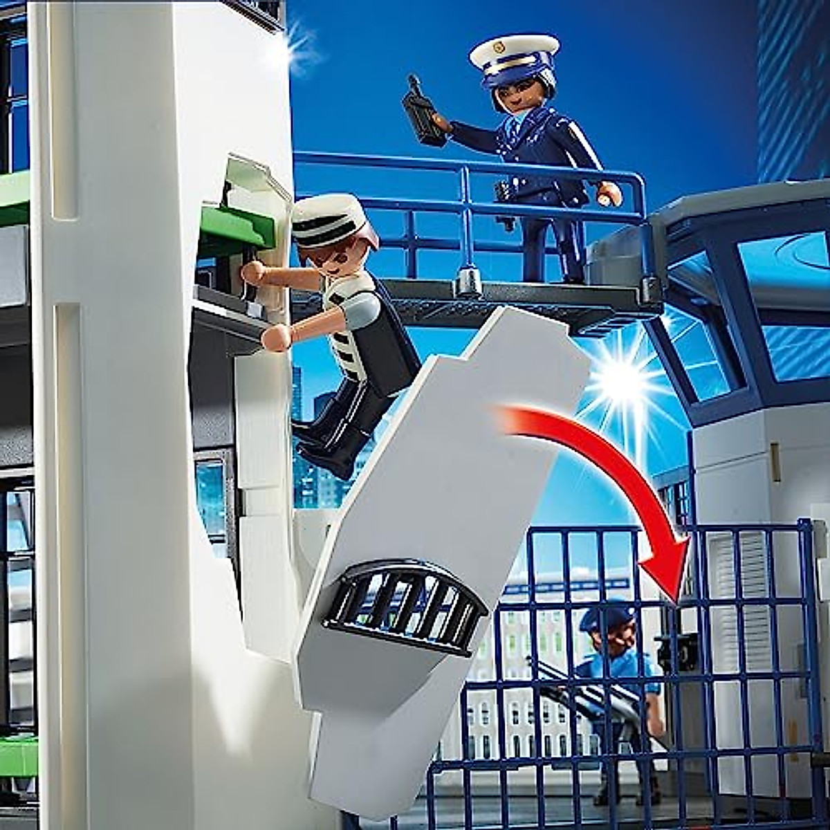Playmobil Police Command Center with Prison