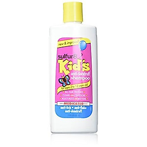 Sulfur 8 Kids Medicated Anti Dandruff Shampoo, 7.5 Ounce
