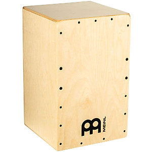 Meinl Cajon Box Drum with Internal Snares - MADE IN EUROPE - Baltic Birch Wood, Snarecraft Series, 2-YEAR WARRANTY (SC100B)