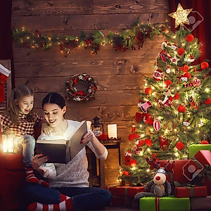 Lighting EVER Fairy Lights Plug in, 33ft 100 LED String Lights for Bedroom, Warm White Copper Wire Lights, Waterproof Indoor Outdoor Decorative Fairy Lights for Patio, Garden, Balcony, Vases, Craft