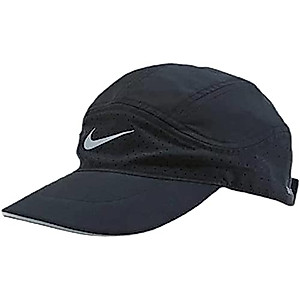 Nike Women's Aerobill Tailwind Elite Running Vented Cap Black