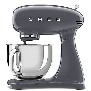 SMEG 50's Retro Stand Mixer with Accessories Slate Gray SMF03GRUS