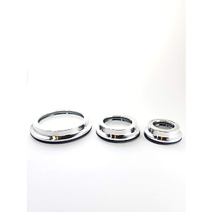 1.5" Tri Clamp End Cap Sight Glass 316 Stainless With Borosilicate Glass (1.5")