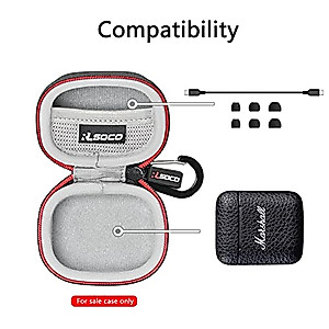 RLSOCO Case for Marshall Minor III/Marshall Motif True Wireless in-Ear Headphones