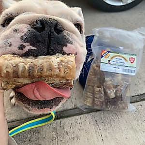 Green Butterfly Brands Dog Chews – Beef Trachea Dog Treat Chew Made in USA. Grass Fed Farm-Raised American Beef. Glucosamine Rich for Healthy Joints. All Natural Dental Chew (3" 4 PCS)