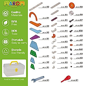 Building Toys STEM Toys for 6 7 8 9 10 Year Old Boys Gifts Educational Building Toys for Boys Age 6-8 Year Old Boy Best Birthday Toys for Kids 5-7 Building Toys for Boys 8-12 Engineering Building Kit