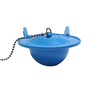 iFealClear 3-Inch Toilet Flapper Replacement Part Compatible with Lowes AquaSouce Flapper (98923,312795,352027,395280, 12293)/Gerber Toilets 99-788, Long Lasting Rubber Flapper, Water Saving, Blue