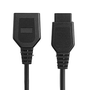 Extension Cable Compatible for Atari Joystick and Sega Genesis Controller 6 Feet – 1.8m 9pin by iCode (10ft / 3m)