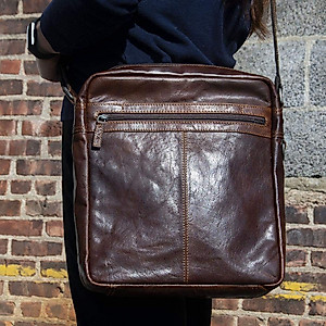 Voyager Crossbody Bag #7206 (Brown)