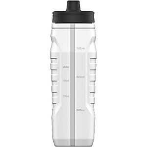 UNDER ARMOUR 32oz Sideline Squeeze White, Polyester