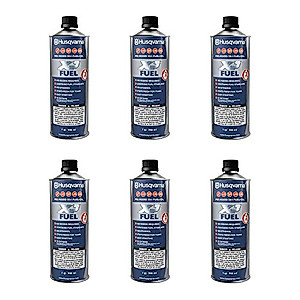 Husqvarna 584309701 XP Pre-Mixed 2-Stroke Fuel and Engine Oil Quart (6 Pack)